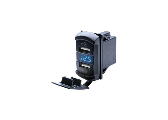 THUNDER Dual USB With Voltmeter – Camping & 4WD Warehouse