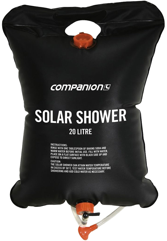 COMPANION Solar Shower – Camping & 4WD Warehouse